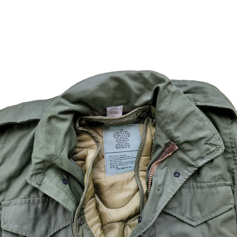 Original US M65 Jacket With Liner Army Surplus Military Parka Combat ...