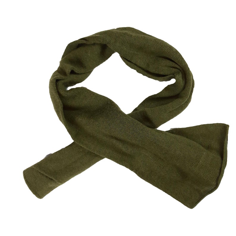 Original Army Miltary Combat US Wool Scarf SURPLUS USED Olive - Etsy