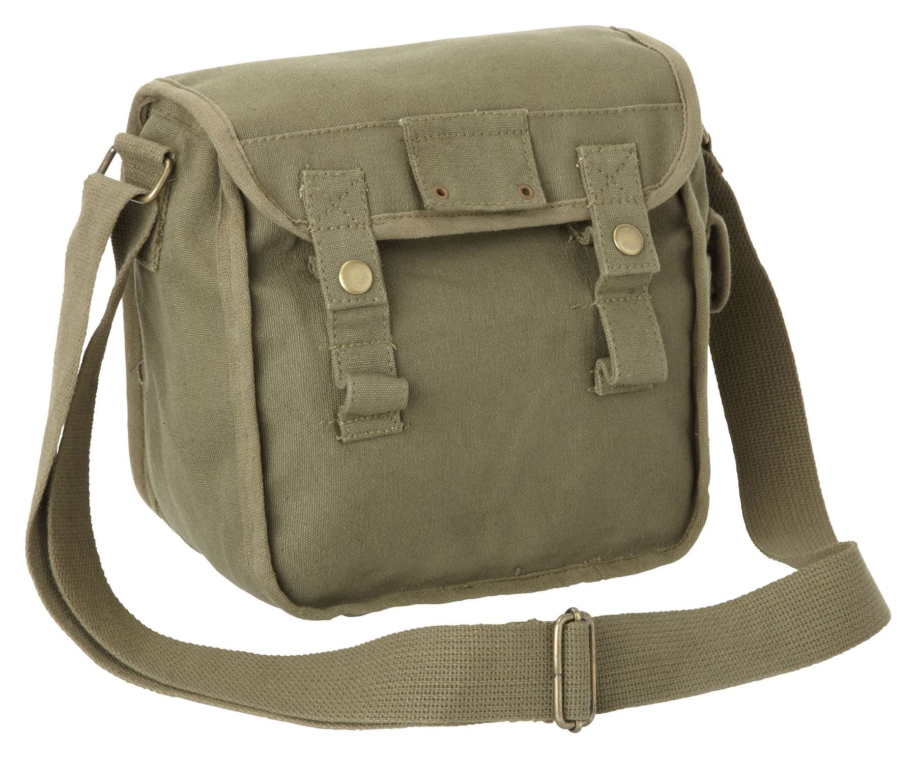 Vintage Army Canvas Sack Tool Work Haversack Studded Olive Green - Etsy