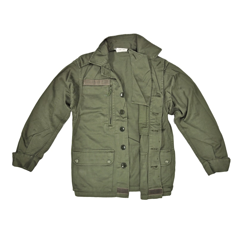 New With Tags Military Style Coat French Military Vintage F2 Field ...