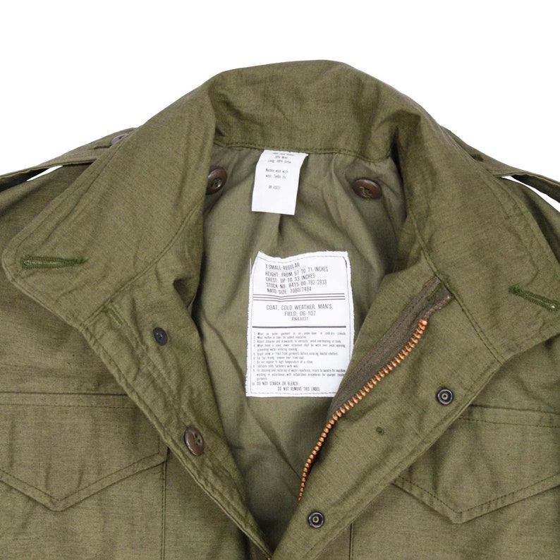 VINTAGE New Original US M65 Jacket Army Military Combat Field - Etsy ...