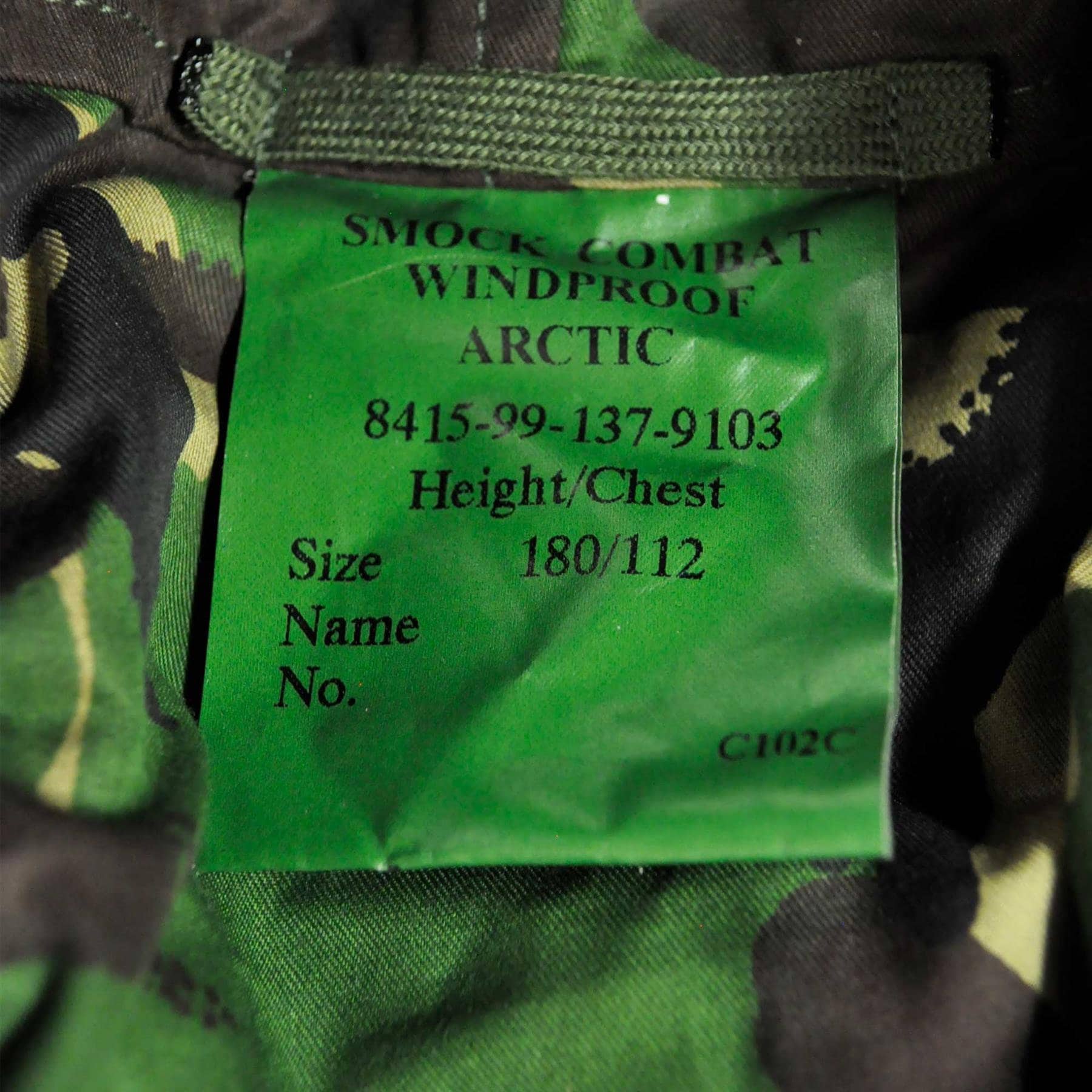 Original New British Army Smock DPM Camo Jacket Arctic Field Camouflage ...
