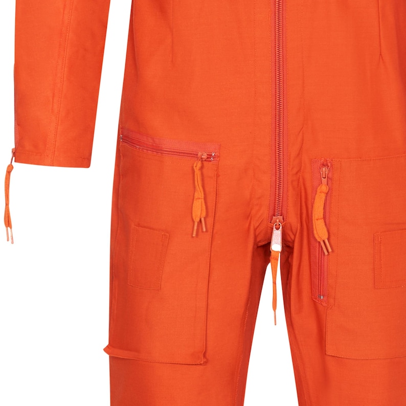 Flying Suit Jumpsuit Flight Military Pilot Air Style Coverall Zip ...