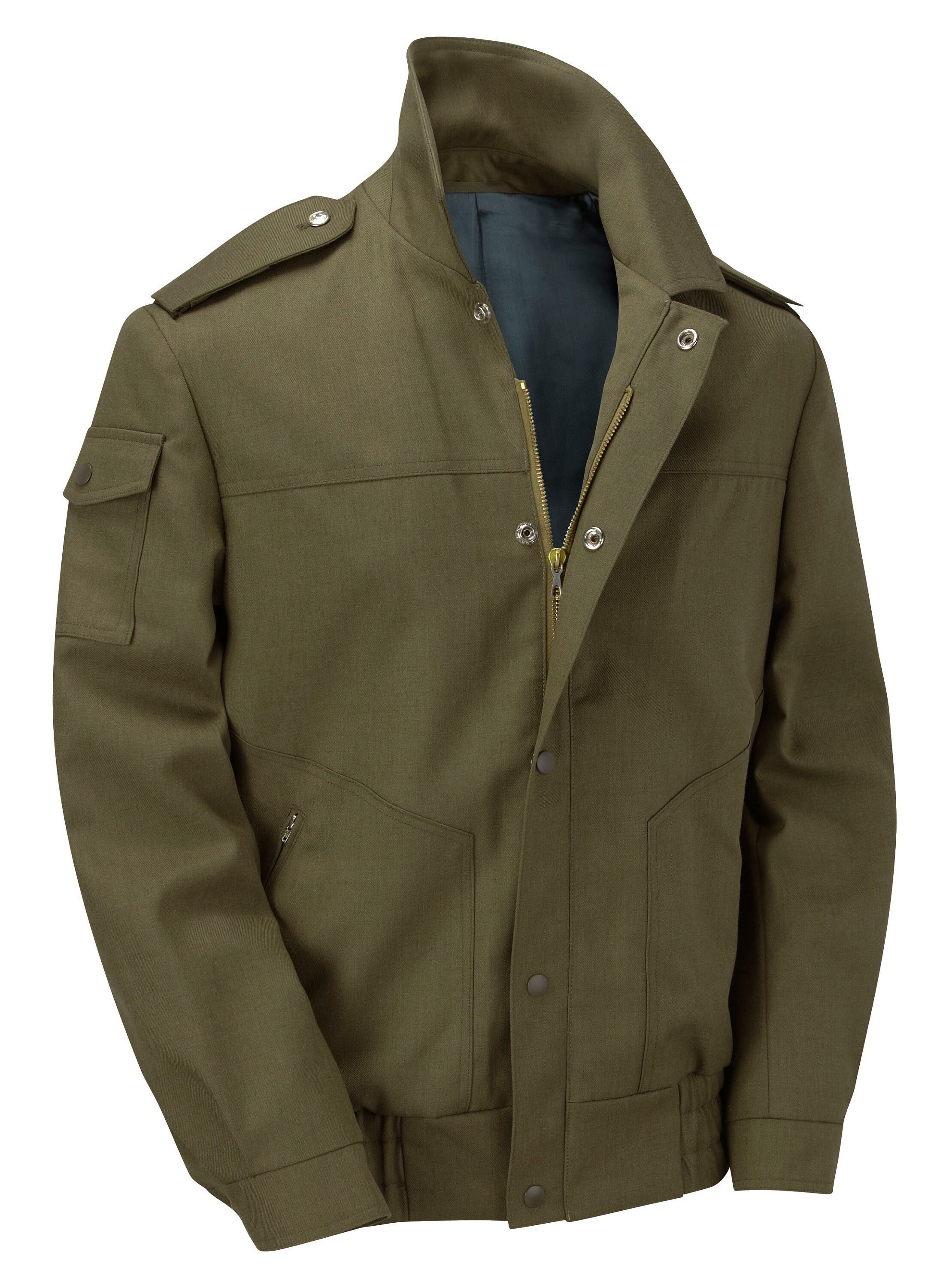 Original Army Surplus Czech Combat Dress Jacket Vintage Coat Olive ...