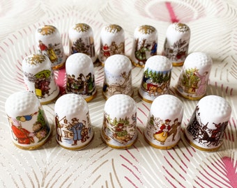 Christmas Thimbles - Etsy