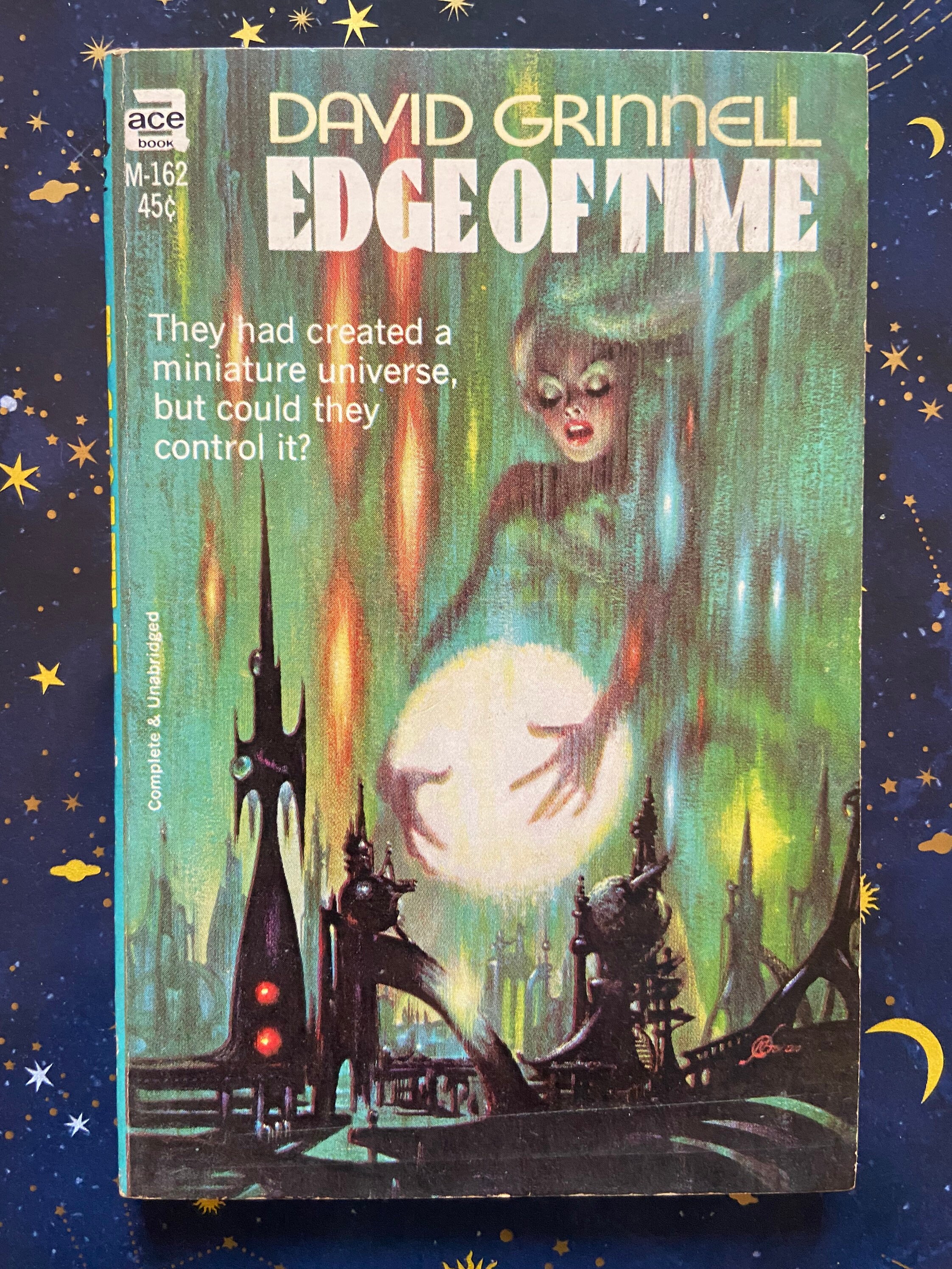Edge of Time by David Grinnell. Vintage Sci-fi Paperback 1958. - Etsy