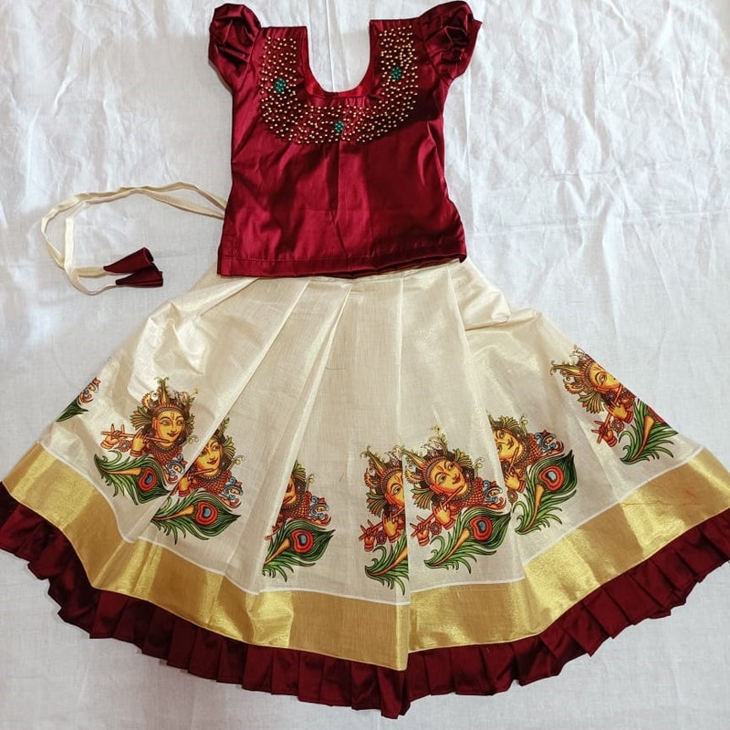 Set Pavada Onam - Etsy