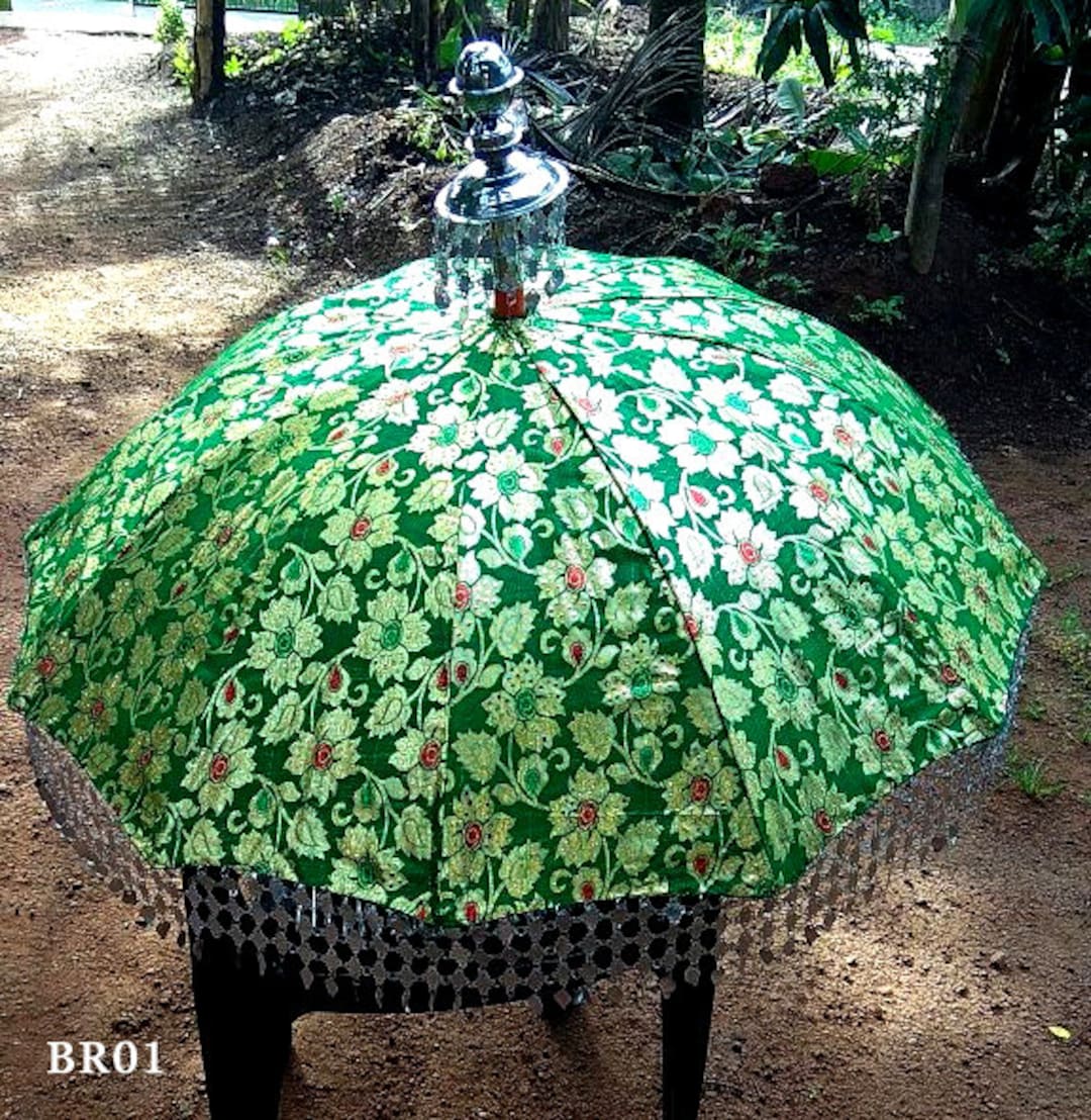 Muthukuda Decorative Umbrella, Brocade Material/kerala Temple/church ...