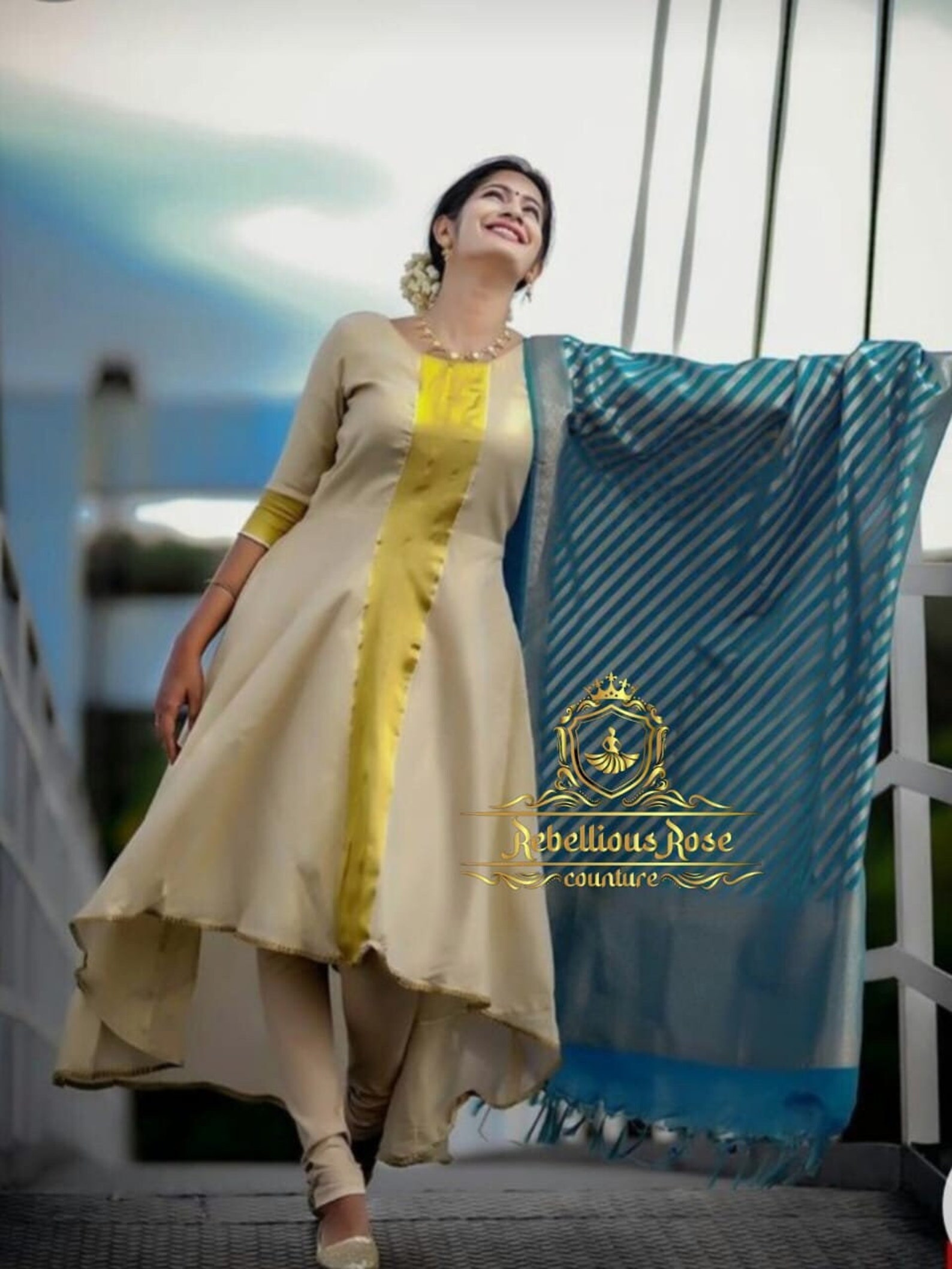 Golden Tissue Kerala Traditional Dress Designs Stitched Gown Model,onam ...