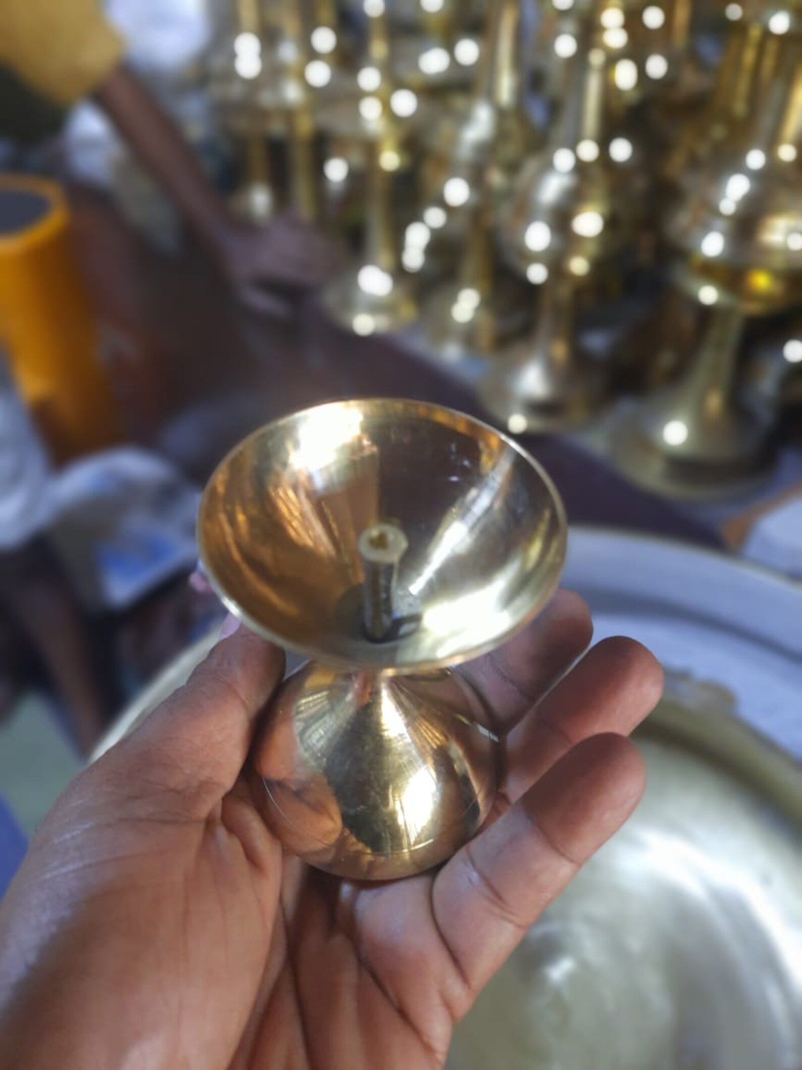 Brass Oil Lamp Jyoti Vilakku Akhand Jyoti Diya Kubera Lamp - Etsy