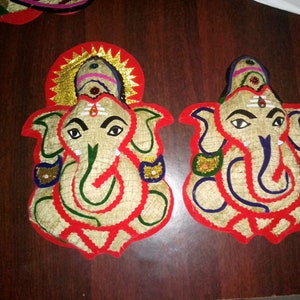 Ganesh Made With Ramacham, Stuffed Roots of Ramacham / Vetiver wall ...