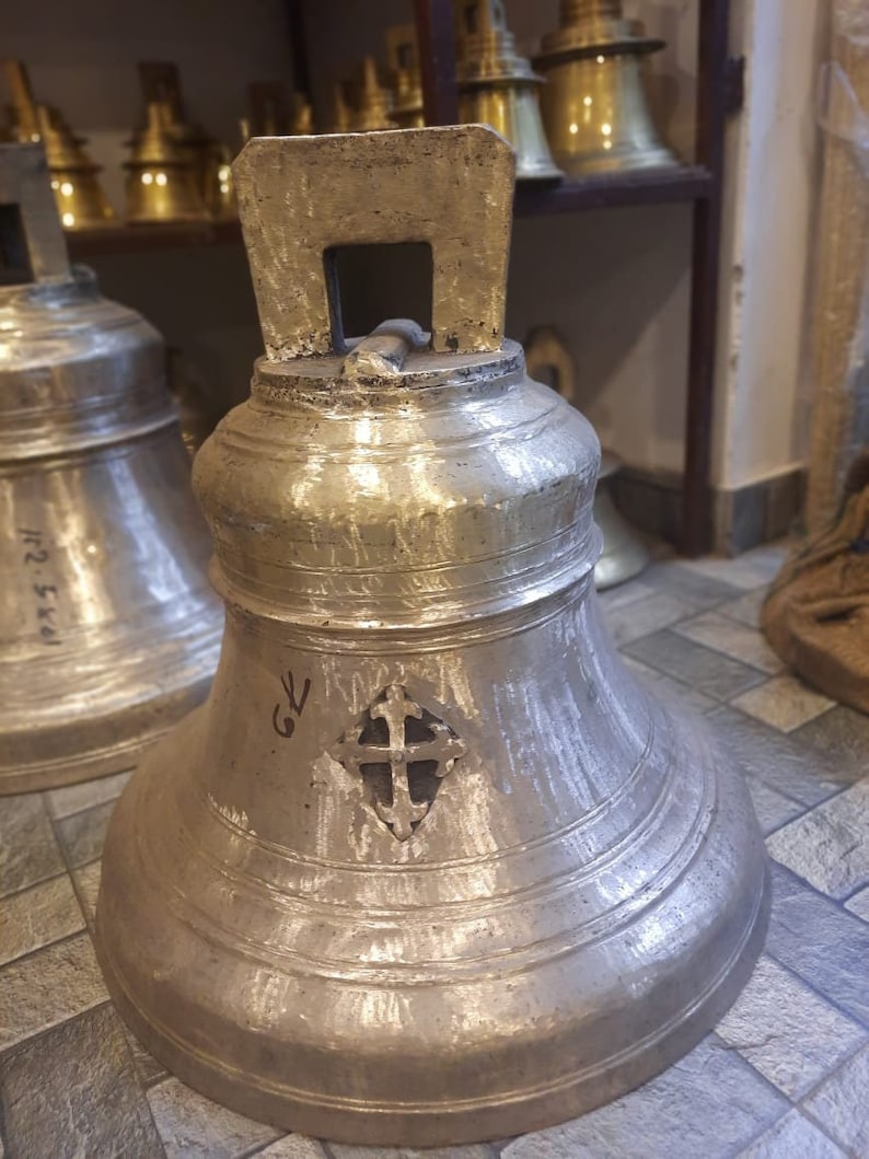Original Handmade Church Bell, Temple Bell, Hanging Bell, Traditional ...