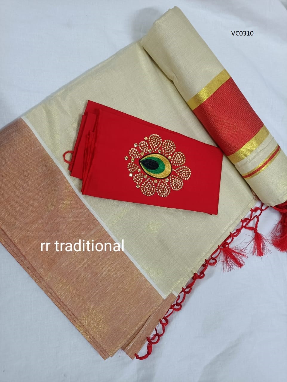 Onam Dress, Kerala Tissue Kunjalam Set Saree, Indian Traditional ...