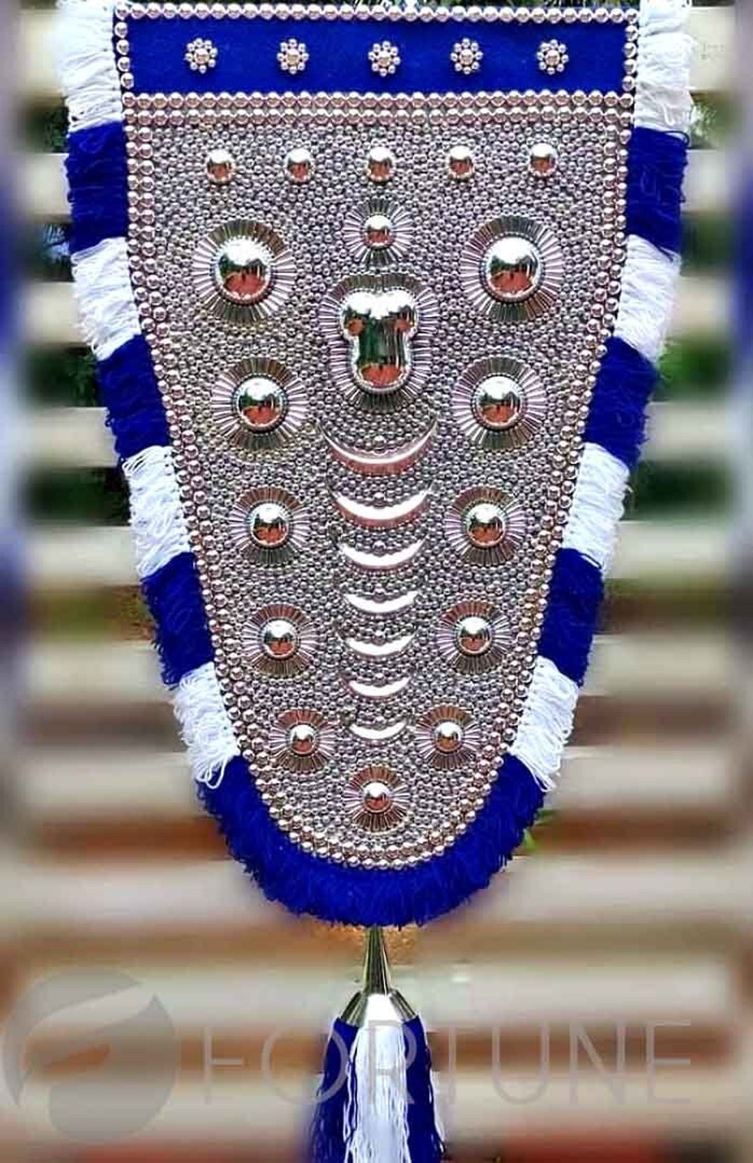 Kerala Nettipattom, Elephant Caparison Silver, Handmade Wall Art, Wall ...