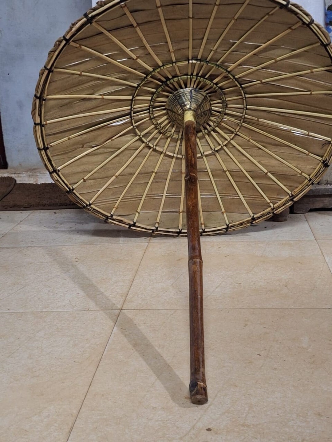 Olakkuda, Ola Kuda, Kerala Traditional Umbrella 2.0 Ft, Palm Leaf ...