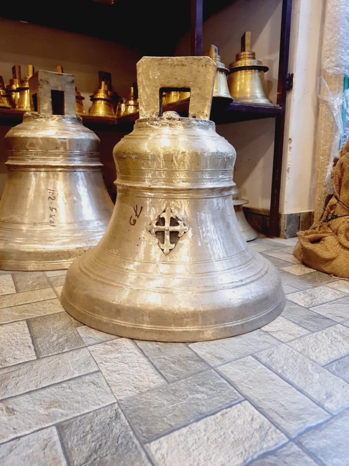 Original Handmade Church Bell, Temple Bell, Hanging Bell, Traditional ...