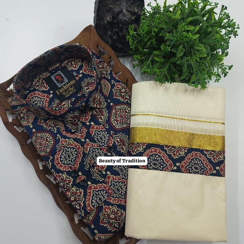 Men Onam Wear - Etsy