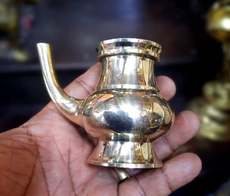 Traditional Kerala Brass Kindi Small Pooja Utensil Pooja - Etsy