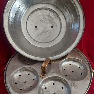 Brass Idle Pathiram ,idly Pathram With Tin Coating, Idli Cooker ...