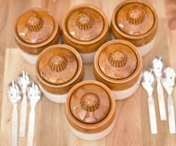 Ceramic Dining Table Pickle Jars Earthenware Achar Barani - Etsy