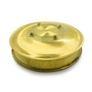 Bronze Traditional Cooking Uruli Polished With Spatula / Chattukam/urli ...