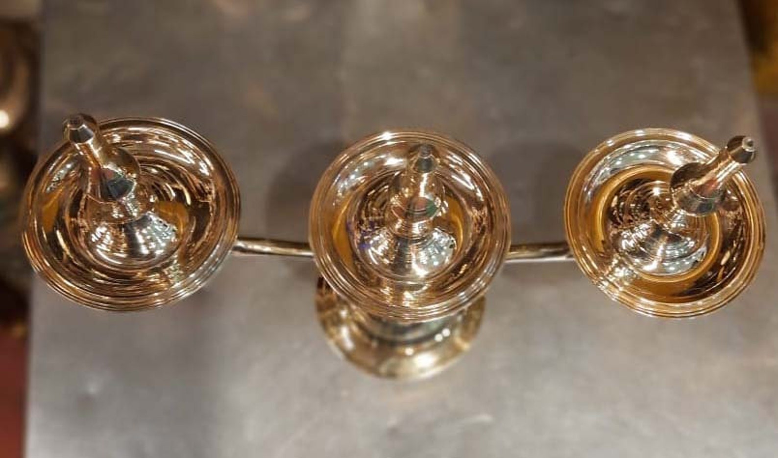 Kavara Vilakku/ Kerala Traditional Brass Lamp/three Branch - Etsy