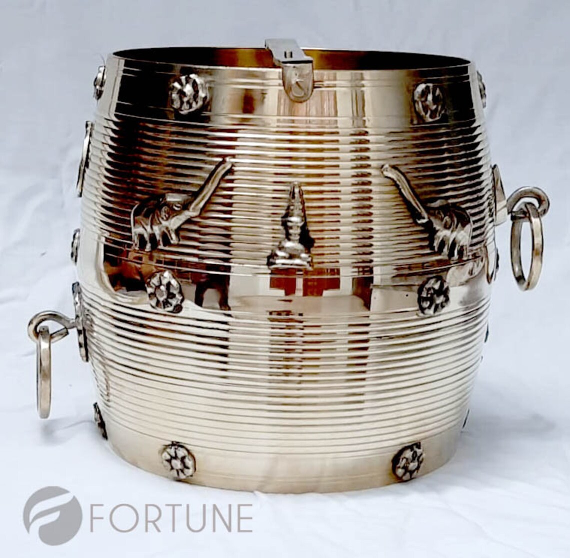 Kerala Traditional Nirapara Brass Para Set - Traditional Measuring Unit ...