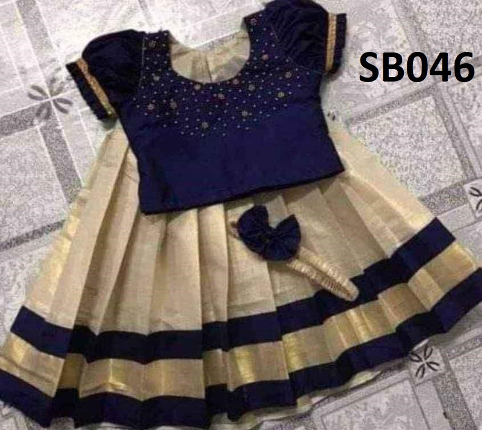Kerala New Born Baby's,kids,girls Onam Wears,age 1 - 15 Years Wear ...