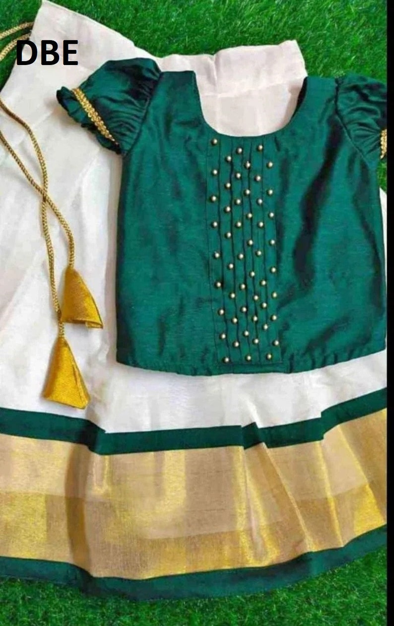 Kerala New Born Baby's,kids,girls Onam Wears,age 1 - 15 Years Wear ...