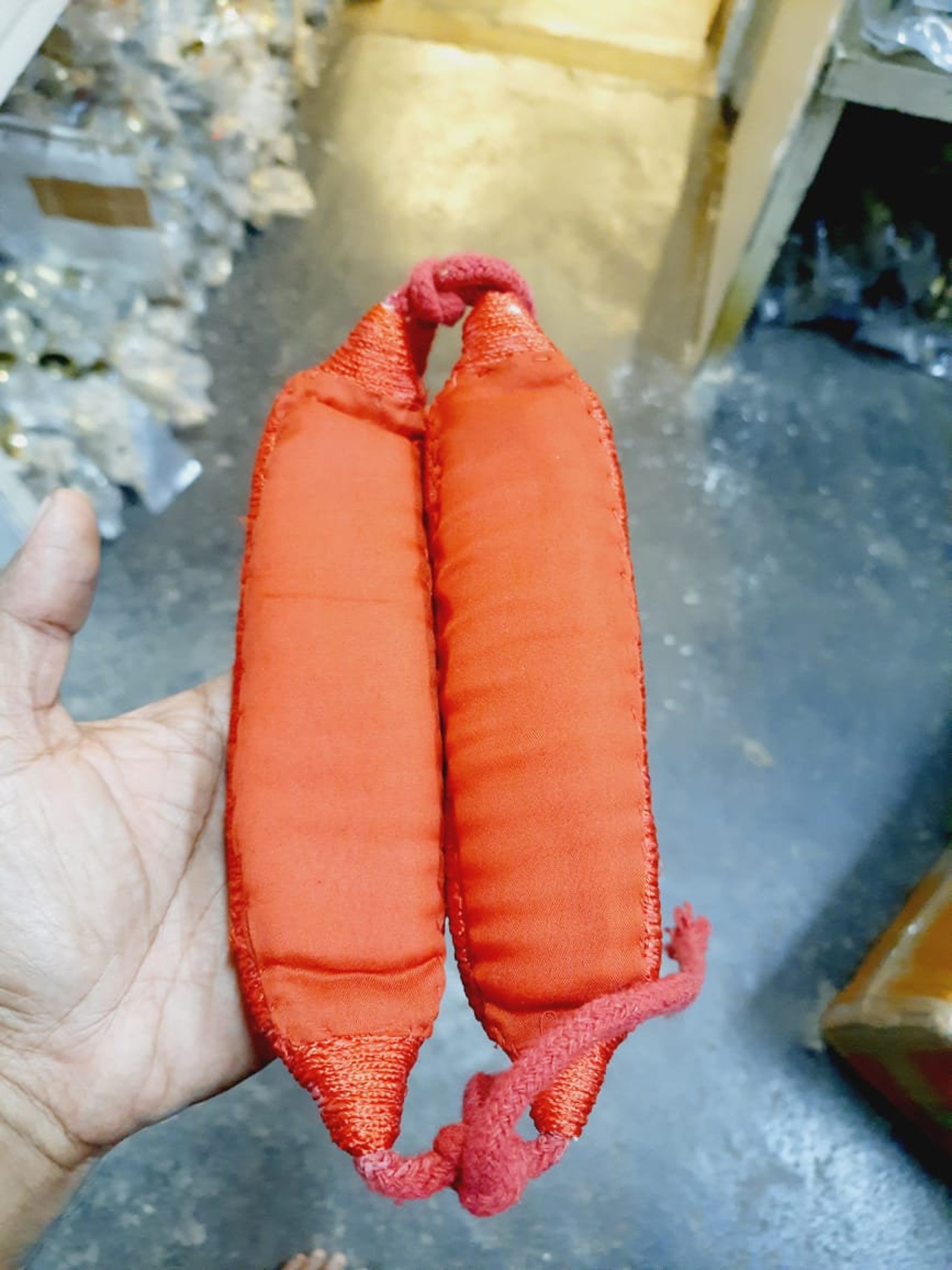 Dance Chilanka Brass Ghungroo 3 Line Red Paddancing - Etsy