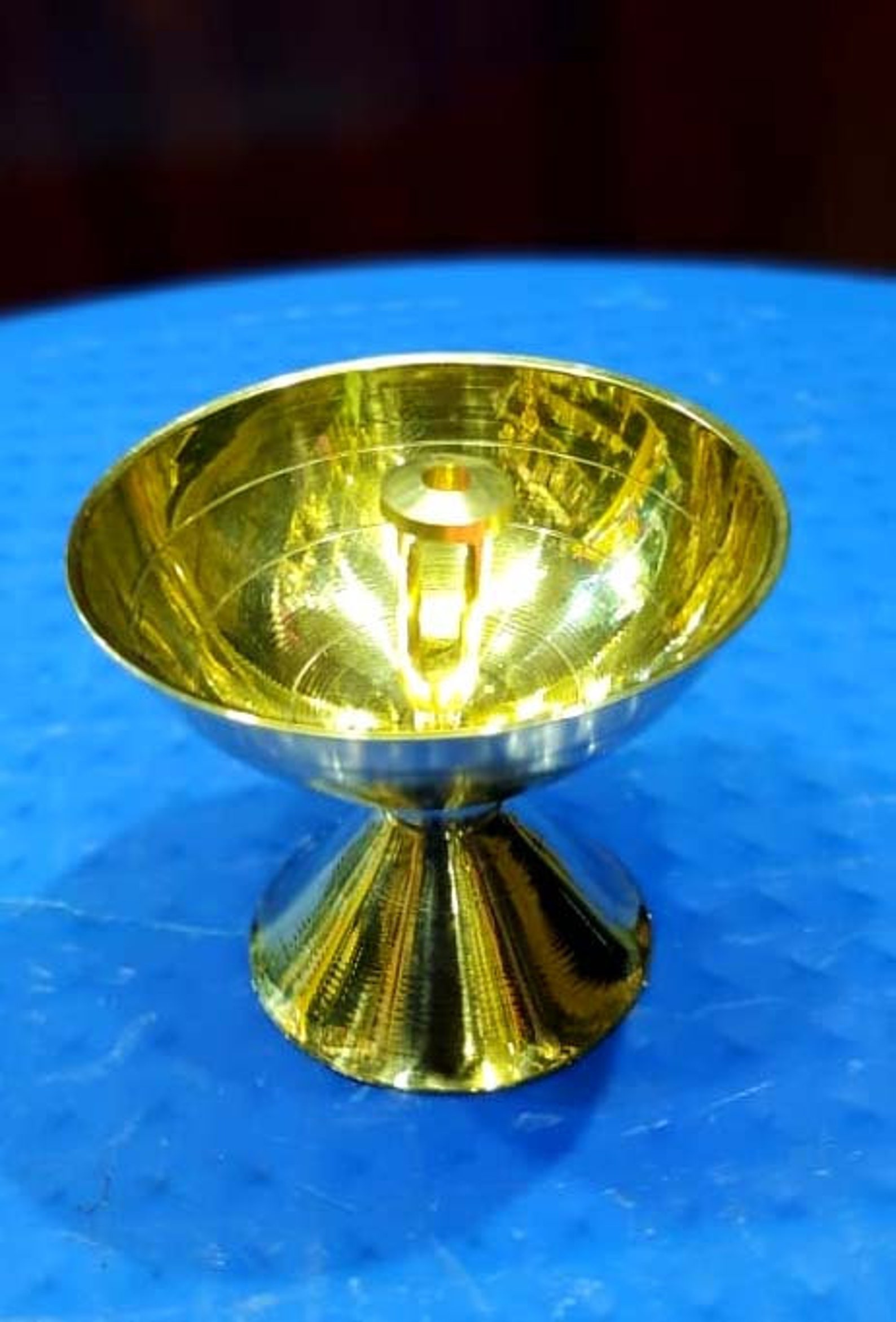 Brass Oil Lamp Jyoti Vilakku Akhand Jyoti Diya Kubera Lamp - Etsy