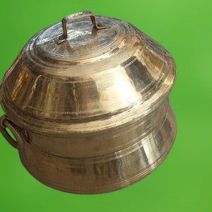 Brass Idle Pathiram ,idly Pathram With Tin Coating, Idli Cooker ...