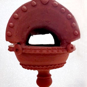 Vibhoothi Box, Bhsama Thotti, Hanging Clay Earthen Vibhoothi Box ...