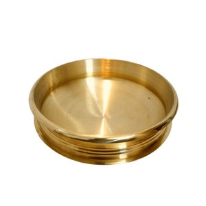 Bronze Traditional Cooking Uruli Polished With Spatula / Chattukam/urli ...