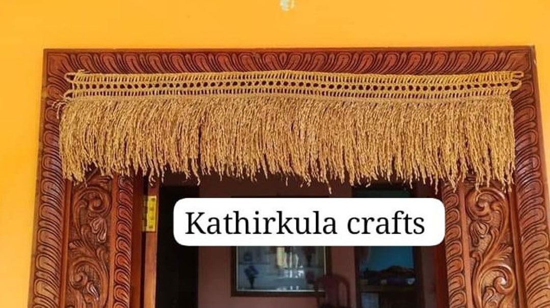 Paddy Toran With Golden Paddy, Natural Paddy Thorana for Main Door and ...