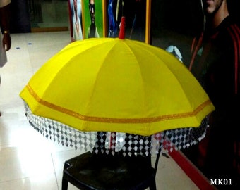 Muthukuda Decorative Umbrella Velvet Plane | Etsy