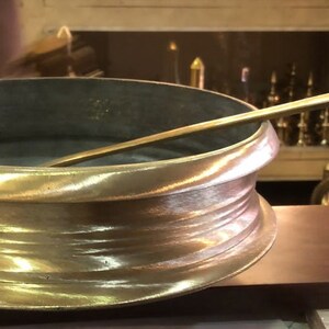 Bronze Traditional Cooking Uruli Polished With Spatula / Chattukam/urli ...