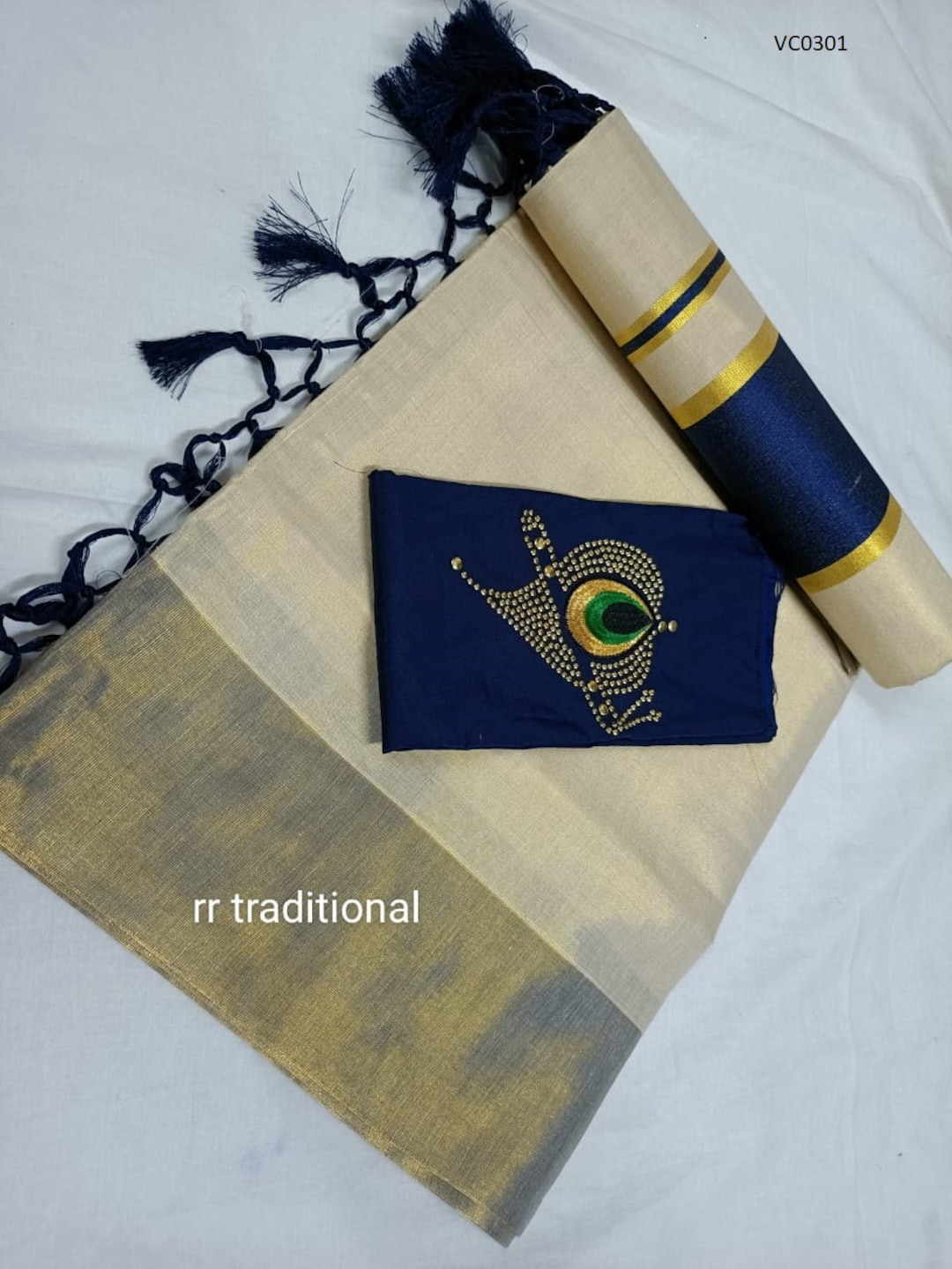 Onam Dress, Kerala Tissue Kunjalam Set Saree, Indian Traditional ...
