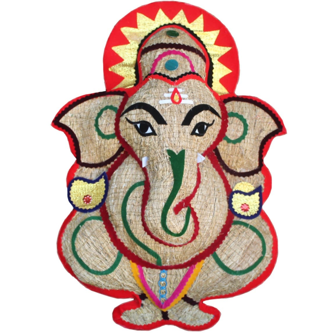 Ganesh Made With Ramacham Stuffed Roots of Ramacham / Vetiver - Etsy ...