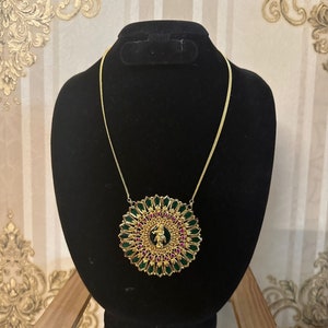 Gold Plated Chain With Traditional Kerala Mango Locket, Imitation ...