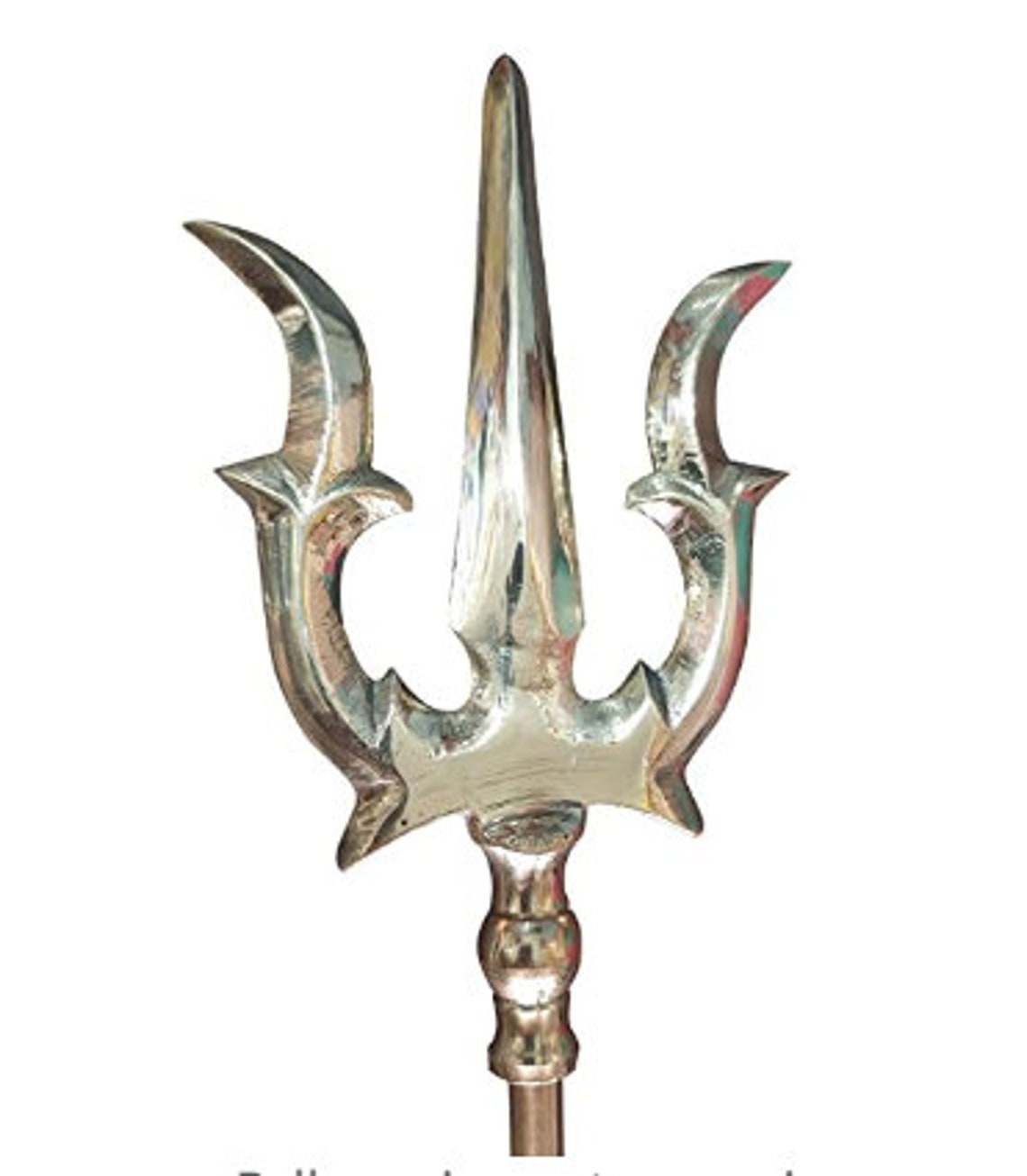 Brass Trishul of Lord Shiva, Brass Mahadev's Trisul for Pooja, Soolam ...