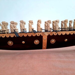 Handmade Traditional Wooden Kerala Boat, Kerala Craft, Vallom, - Etsy