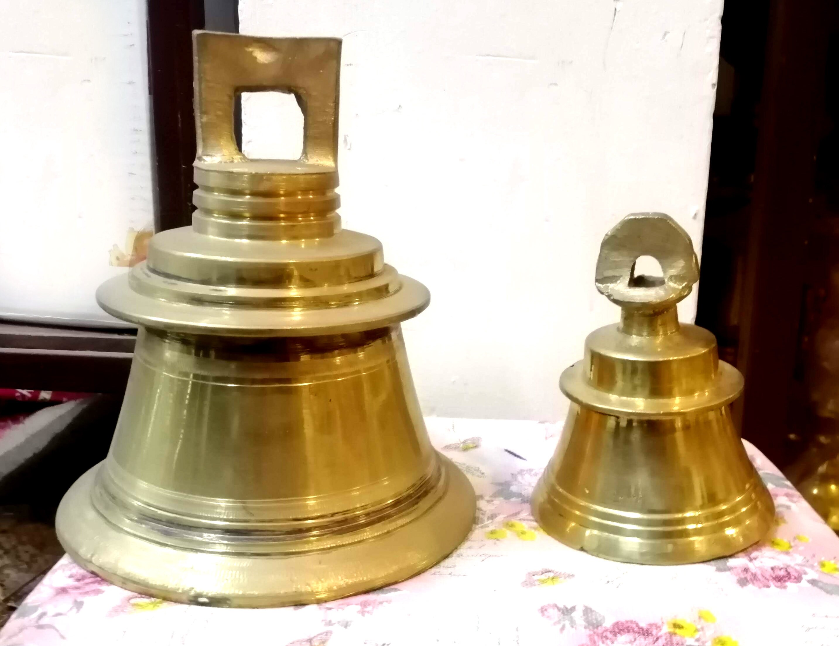 Bronze Hanging Bell for Homes,church,temple Etc, Traditional Bronze ...