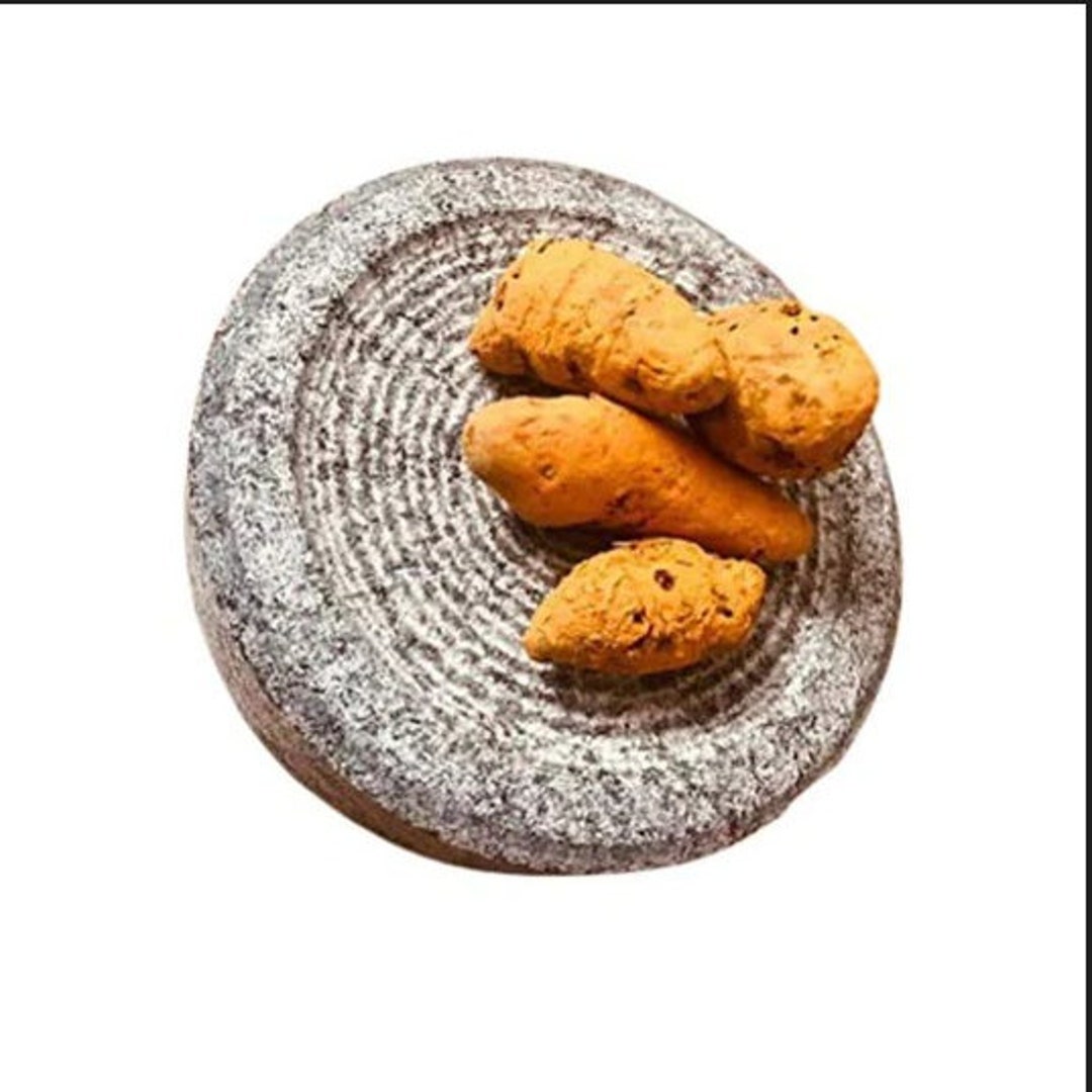 Grinding Stone - Round Shape,herbal Paste Making Stone, Manjal Kal or ...