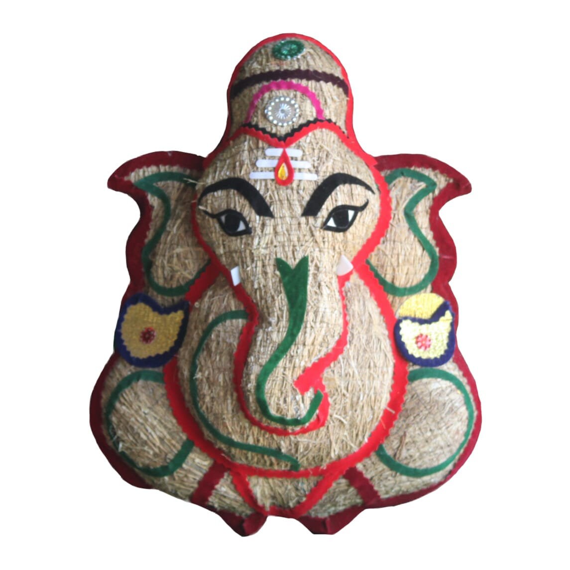 Ganesh Made With Ramacham Stuffed Roots of Ramacham / Vetiver - Etsy ...