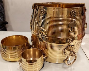 Buy Brass Tirupati Balaji Bust Frame Big Size Brass Balaji 18.5 Online ...