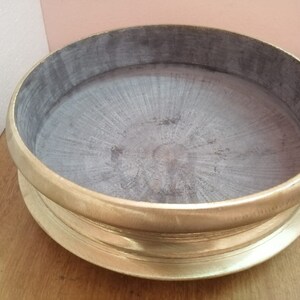 Bronze Traditional Cooking Uruli Unpolished /urli Bronze Bowl -cooking ...