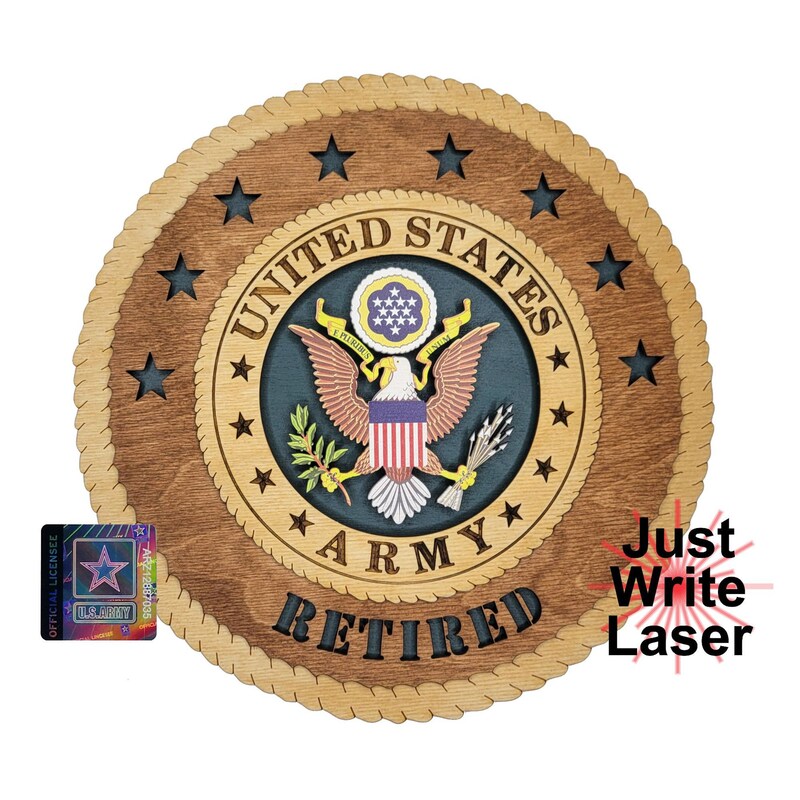Us Army Retired Svg - Etsy