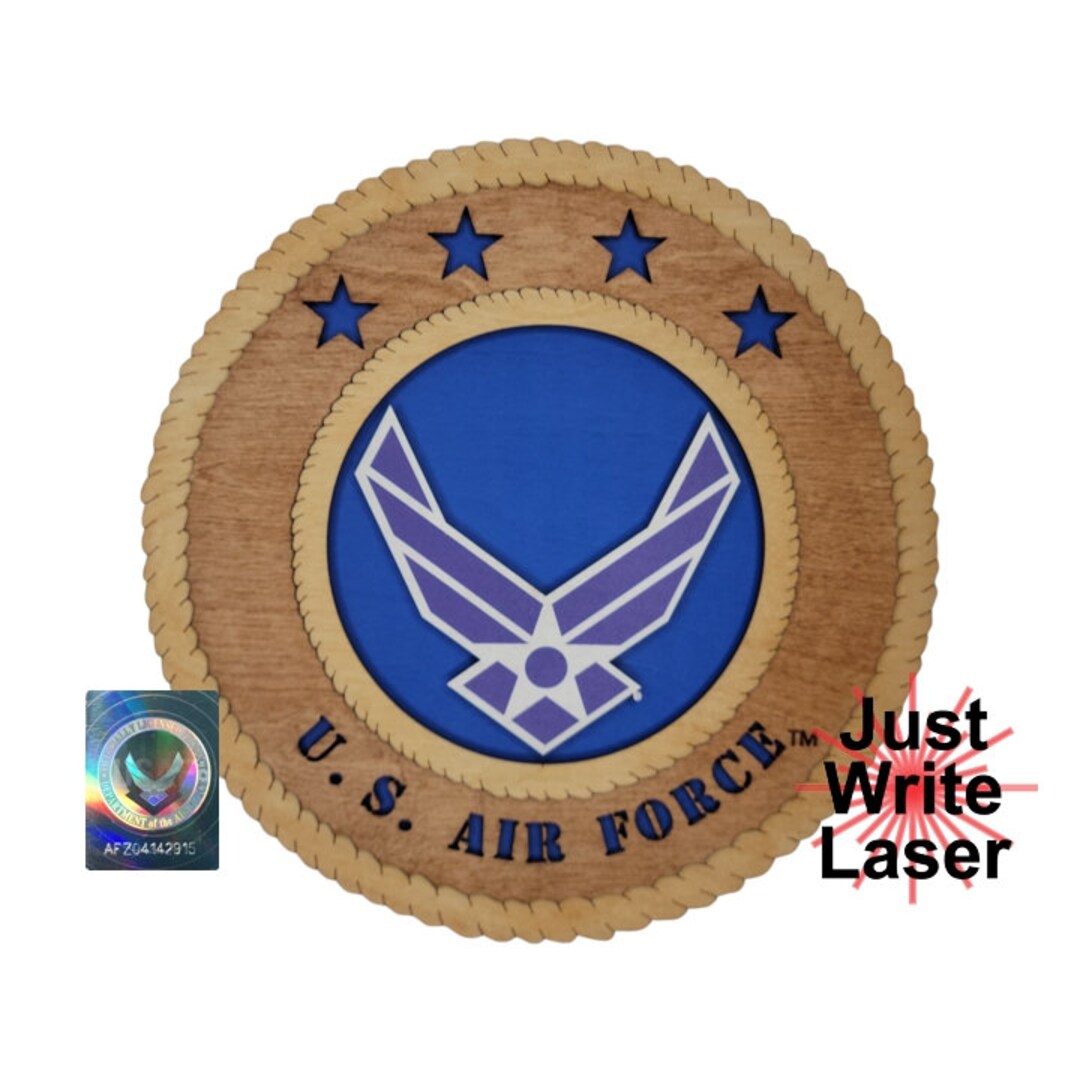 US Air Force Color 12" Custom Wall/clock Tribute - Licensed Product - Etsy