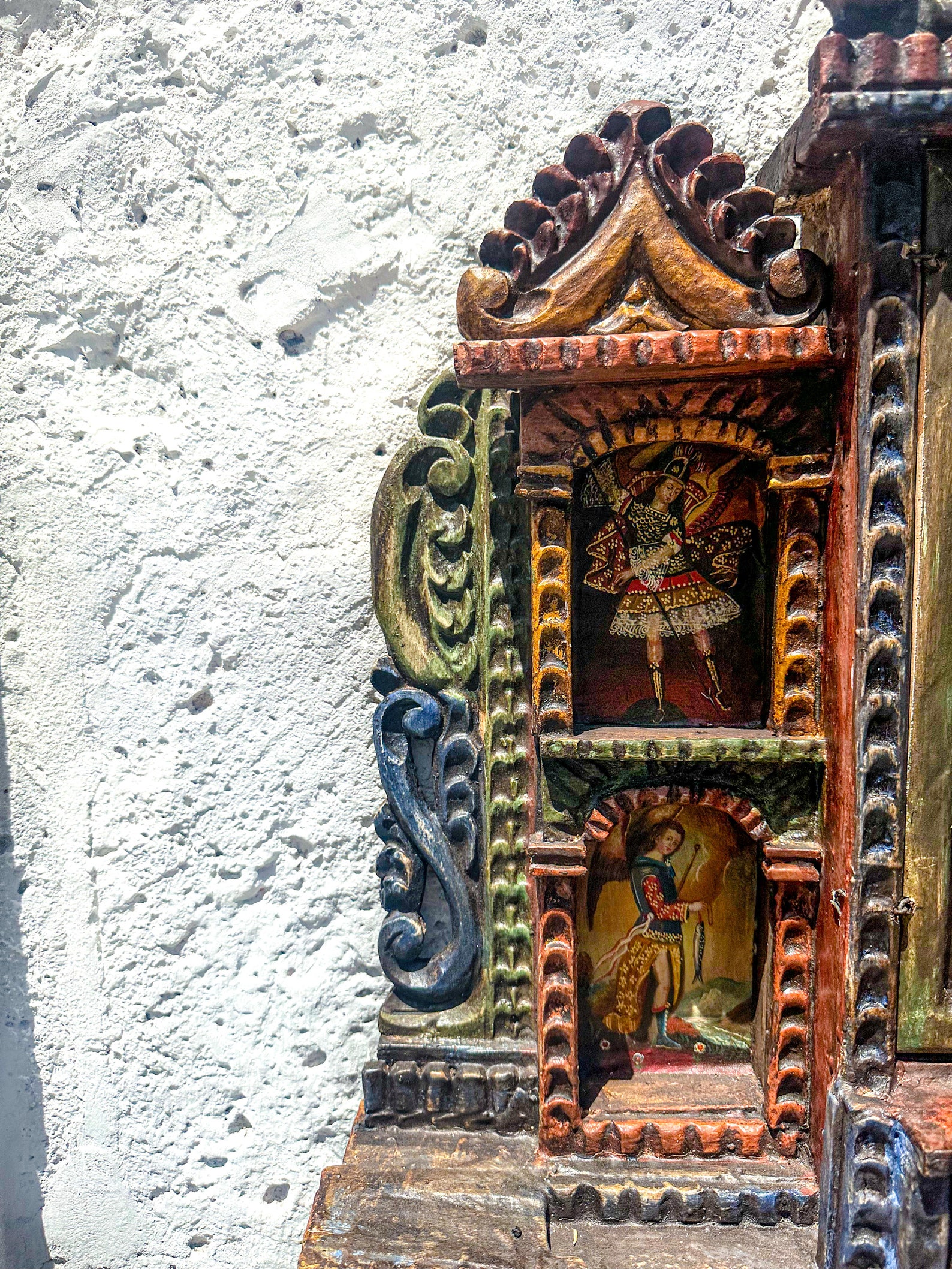Amazing Peruvian Colonial Cusquenian Art • Pan De Bronce Y Oro ...
